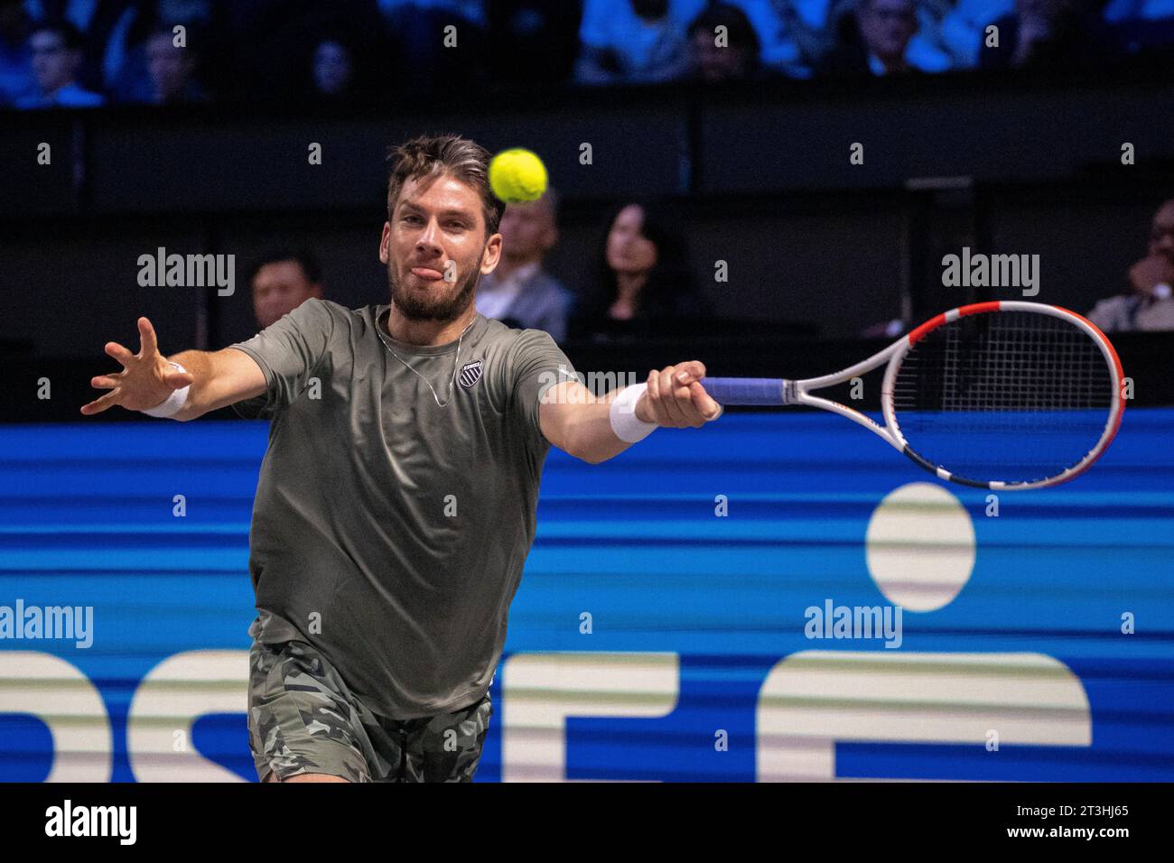 Wien, Österreich. 25 Oktober 2023. Alexander Zverev (GER) spielt gegen ...