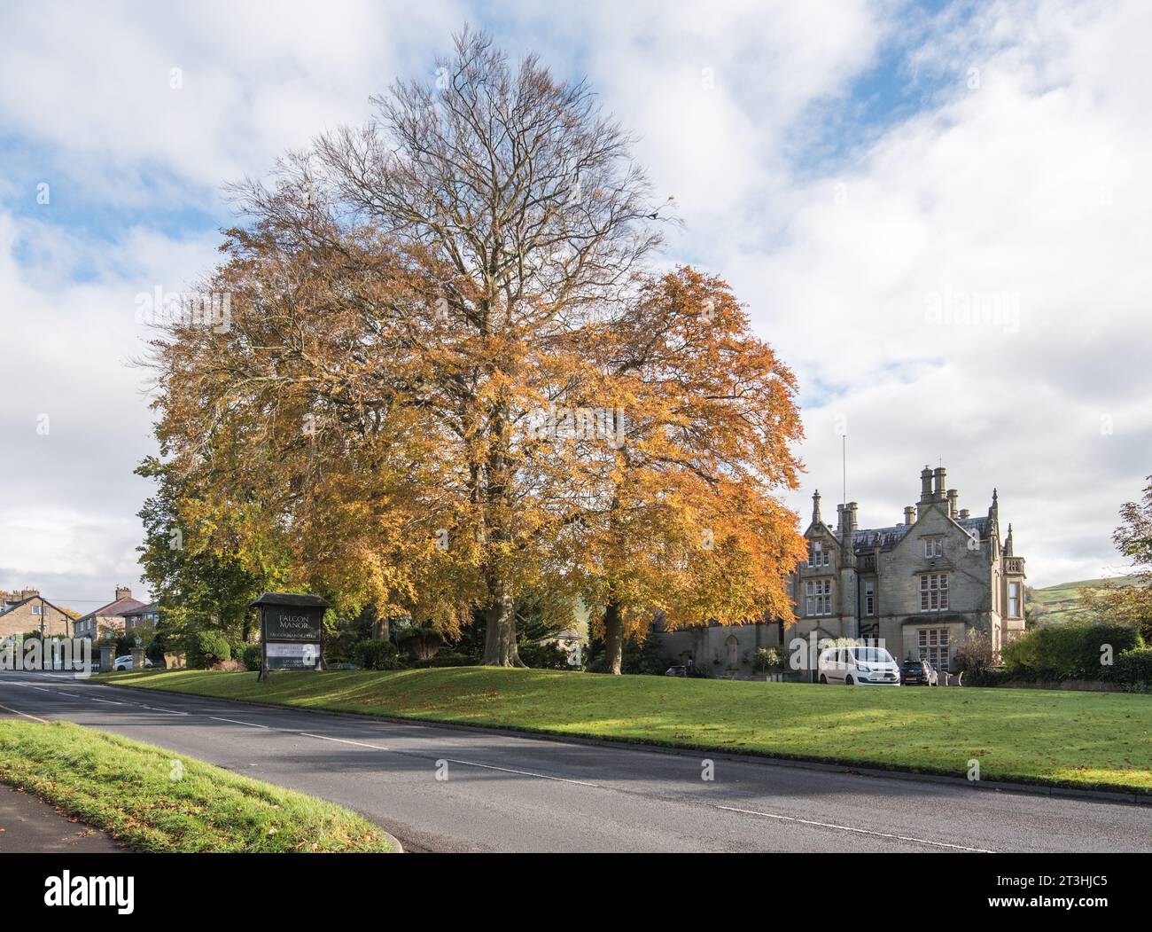 The Falcon Manor Hotel in Settle North Yorkshire, which is also a ...
