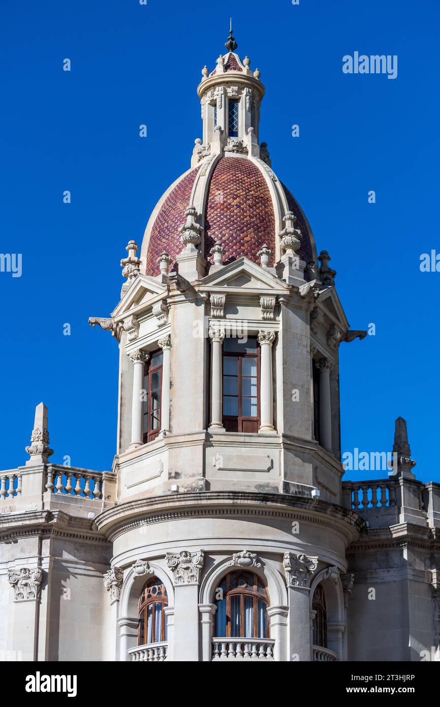 Valencia, Spain - September 23th, 2023: Architecture of the city ...