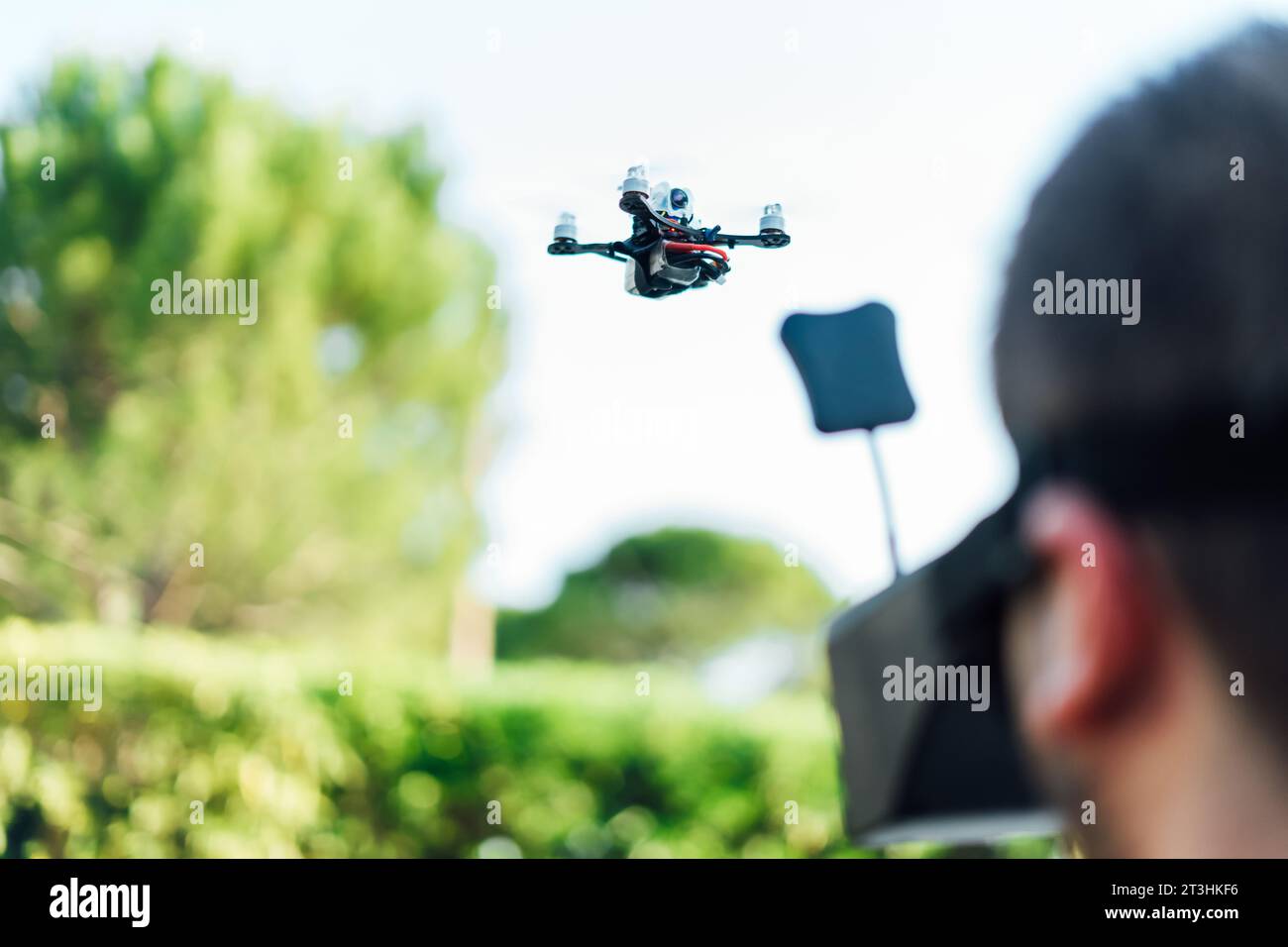 Young man drone virtual hi-res stock photography and images - Alamy