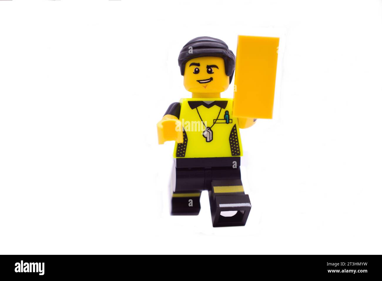 Football field referee card hi-res stock photography and images - Alamy