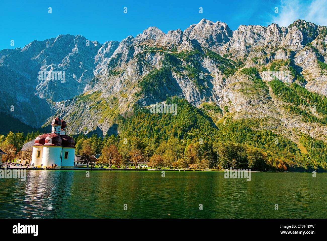 The Calm Lake View in the South of Germany Stock Photo - Alamy
