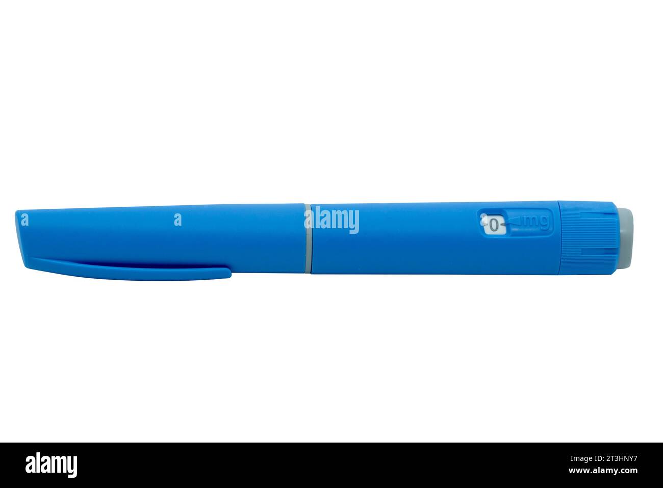 Semaglutide auto injector pen isolated on white background Stock Photo ...