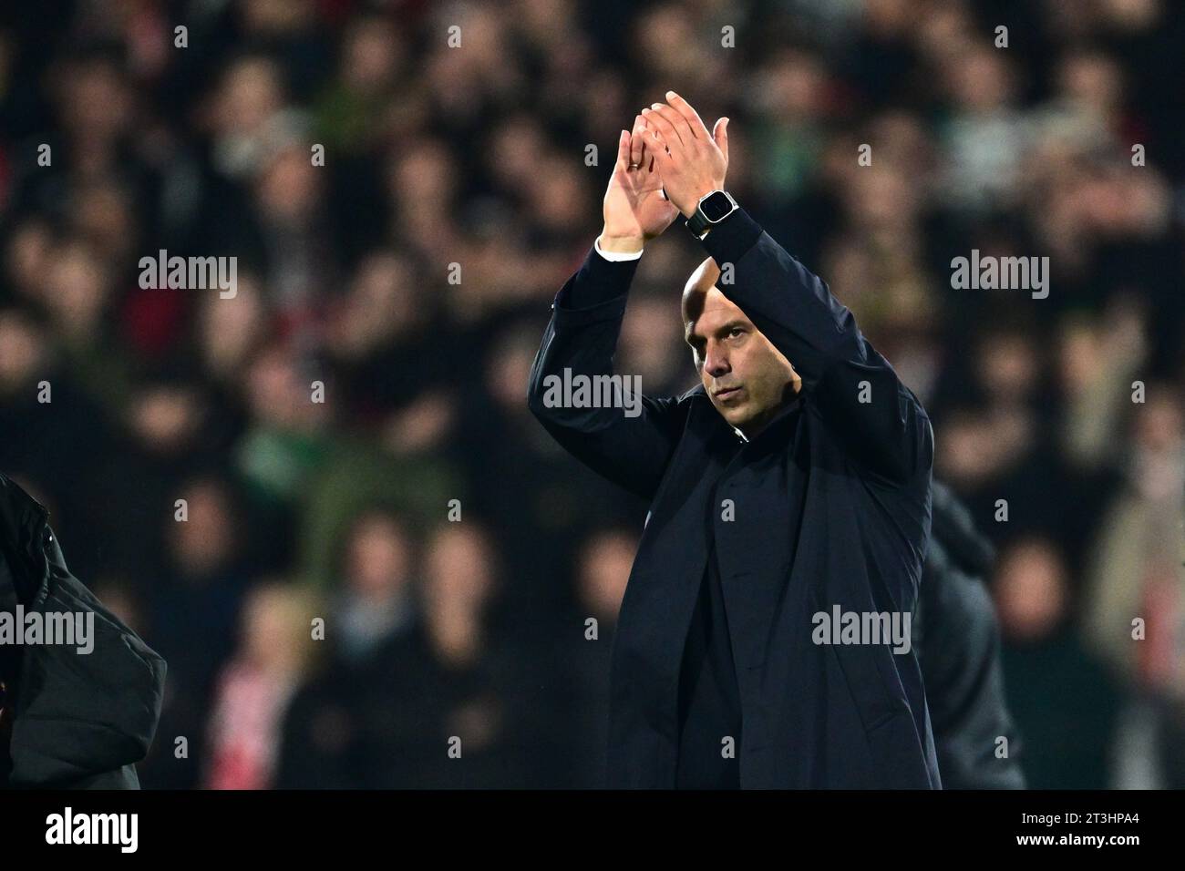 ROTTERDAM - Feyenoord coach Arne Slot after the UEFA Champions League ...