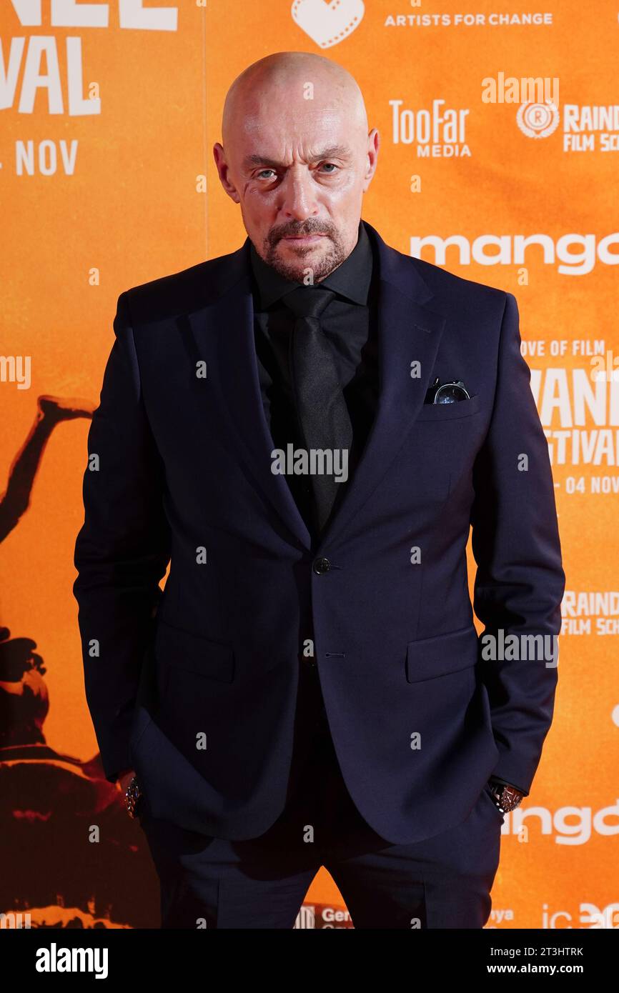 Sean Cronin arriving for the Raindance Film Festival opening gala party ...