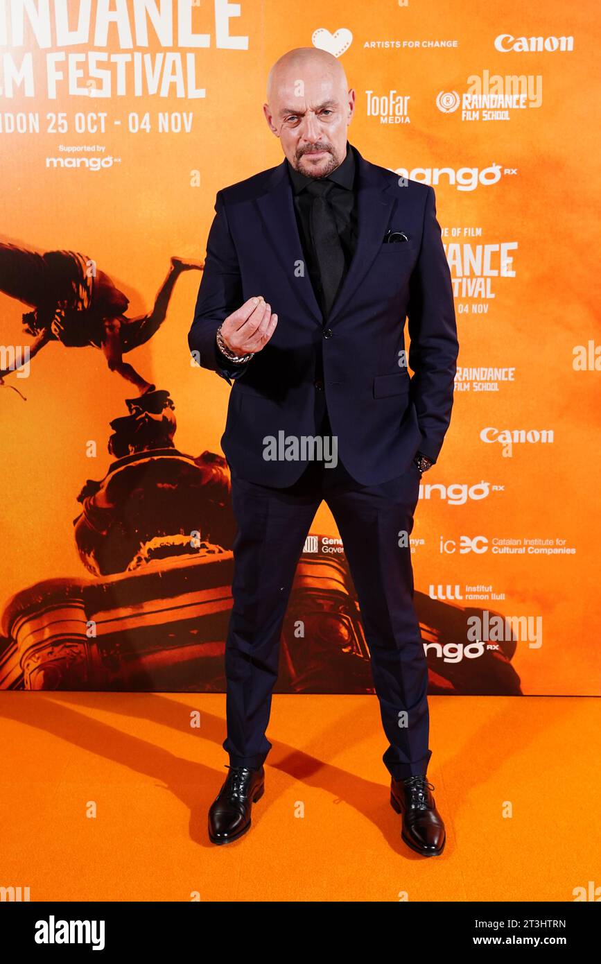 Sean Cronin arriving for the Raindance Film Festival opening gala party ...