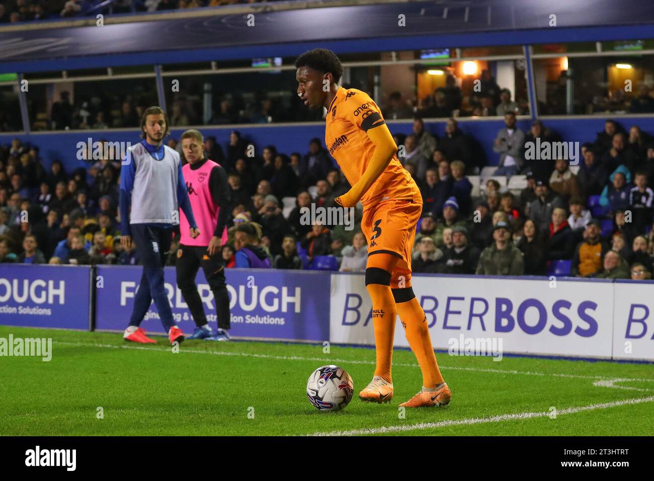 Jaden Philogene-Bidace #23 of Hull City controls the ball during the ...