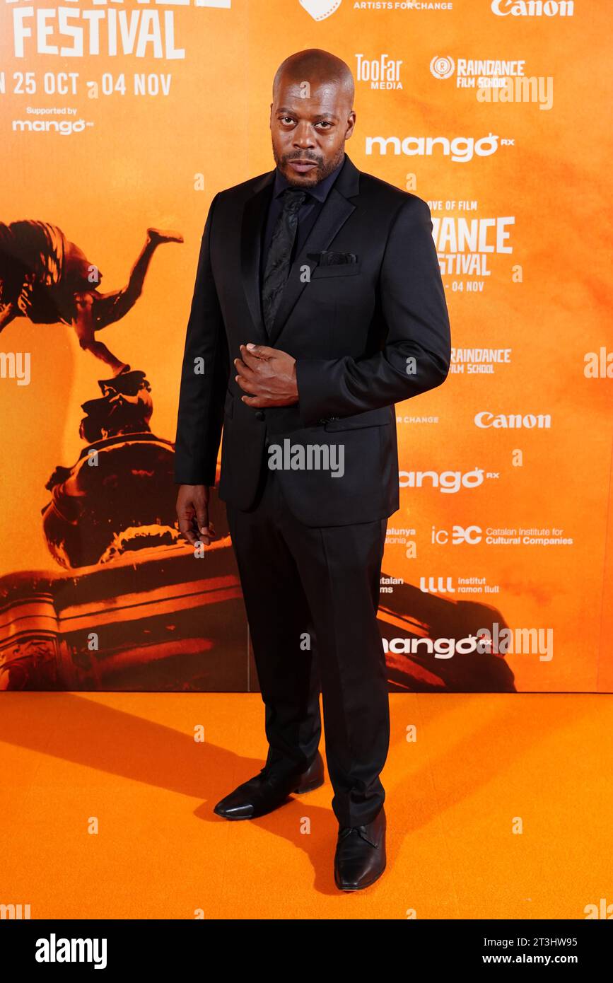 Jermain Julien arriving for the Raindance Film Festival opening gala ...