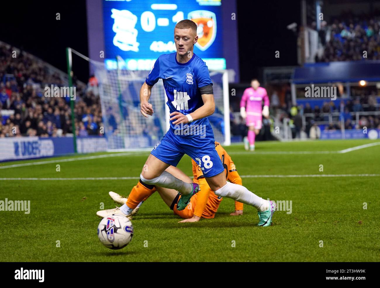 Birmingham City's Jay Stansfield during the Sky Bet Championship match ...