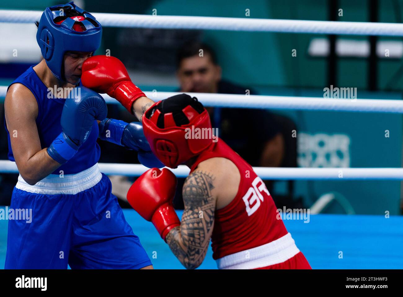 Santiago, Brazil. 25th Oct, 2023. CHILE - SANTIAGO - 10/25/2023 - PAN AMERICAN GAMES SANTIAGO ...