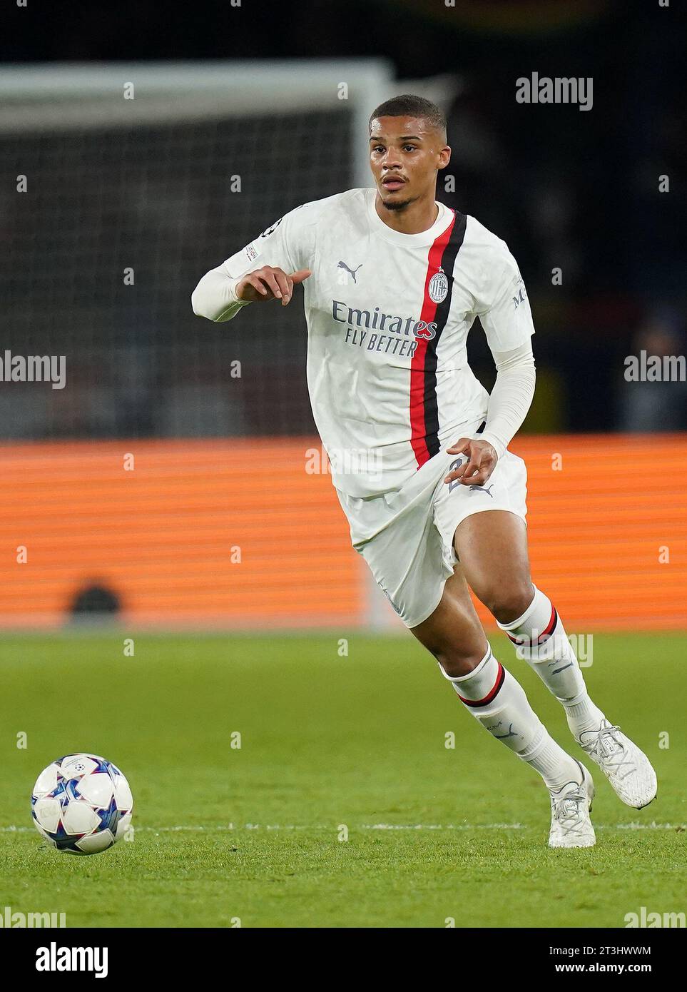AC Milan's Samuel Chukwueze during the UEFA Champions League Group F ...