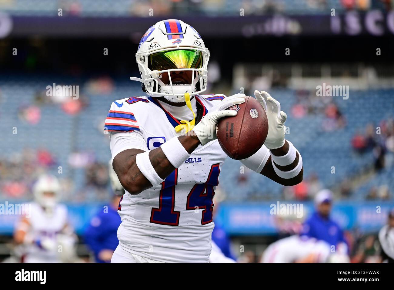 Foxborough, Massachusetts, USA. 22nd Oct, 2023. ; Buffalo Bills wide ...