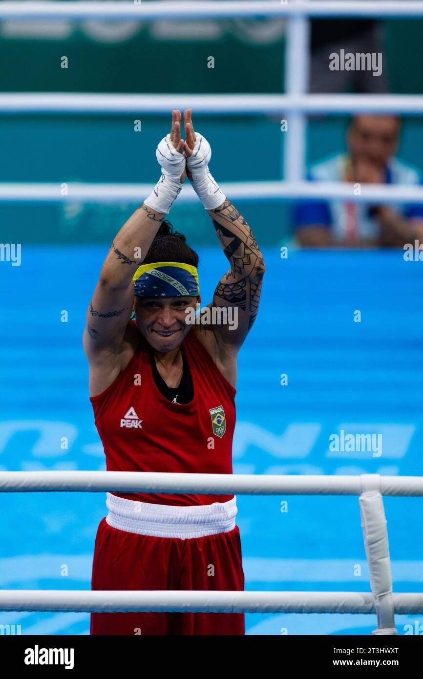 Santiago, Brazil. 25th Oct, 2023. CHILE - SANTIAGO - 10/25/2023 - PAN ...