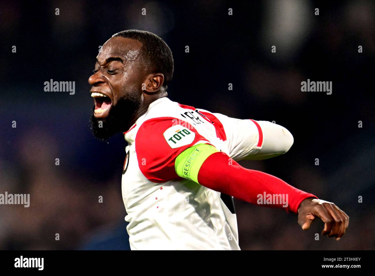 ROTTERDAM - Lutsharel Geertruida of Feyenoord after the UEFA Champions ...