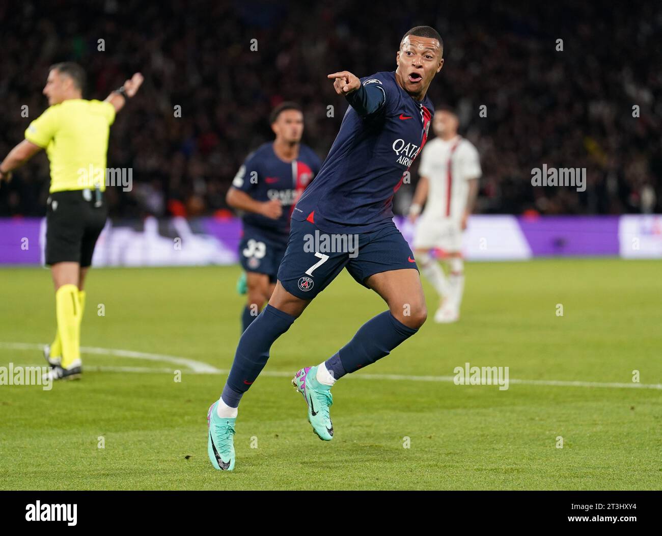 Kylian mbappe celebrates 2023 hi-res stock photography and images - Alamy