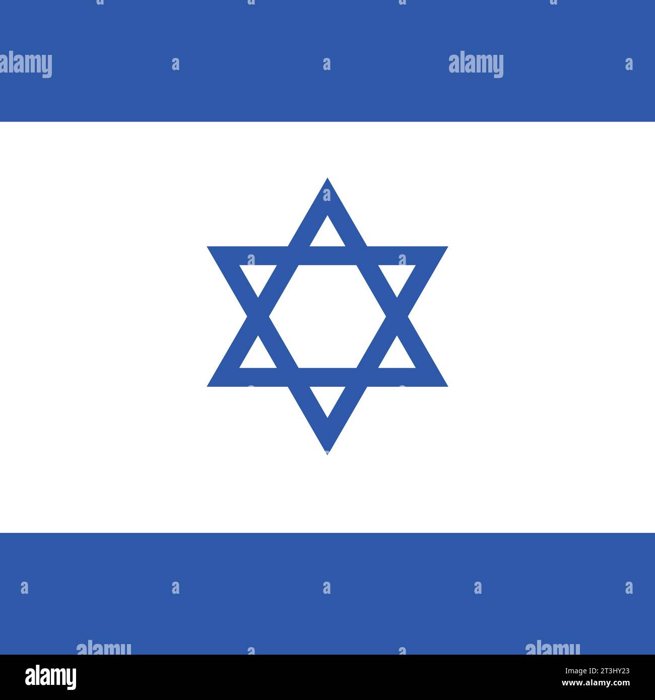 Vector flat square Israel flag Stock Vector Image & Art - Alamy