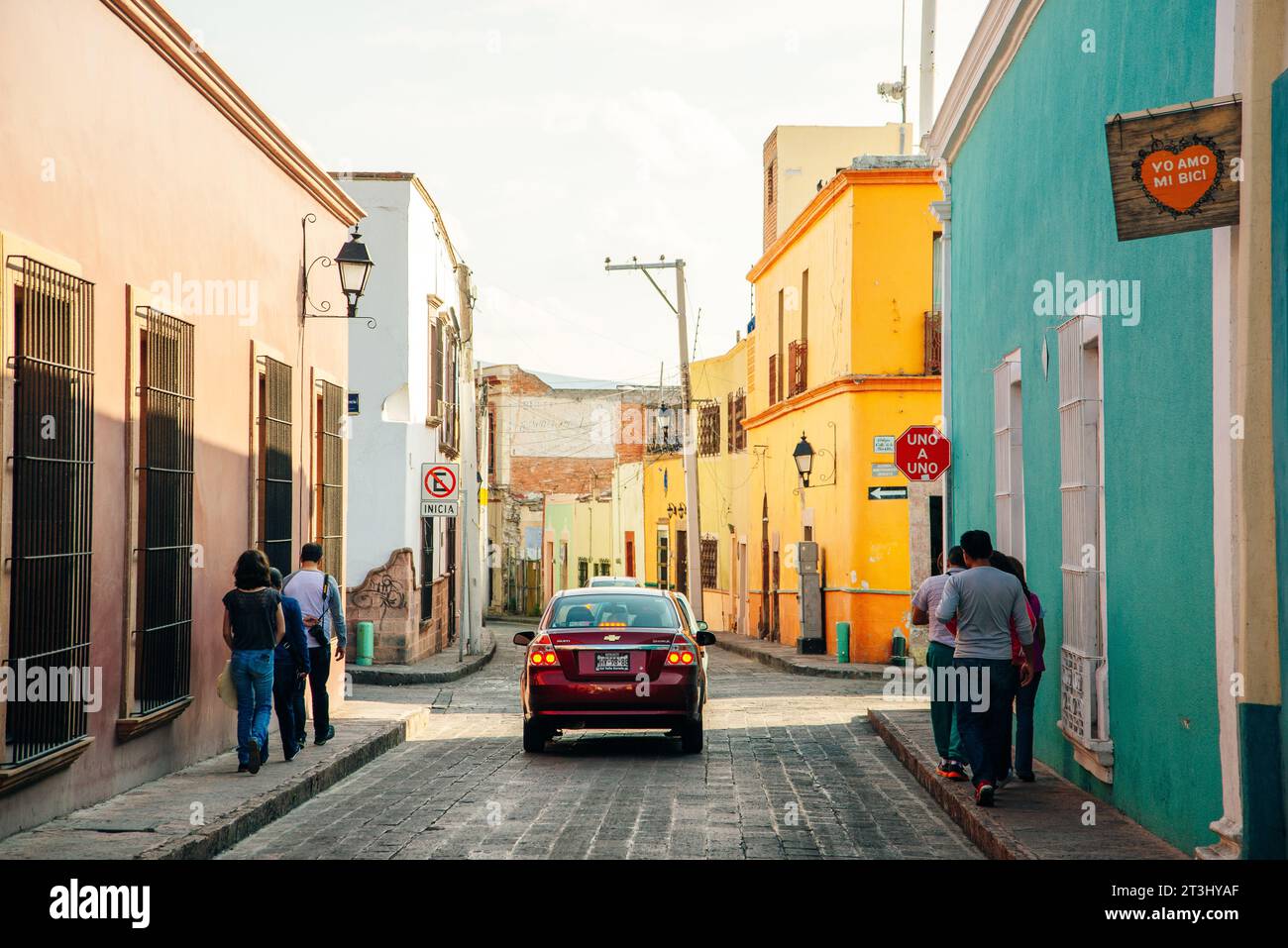 Queretaro, Mexico - September 7, 2023 - street photography of people ...