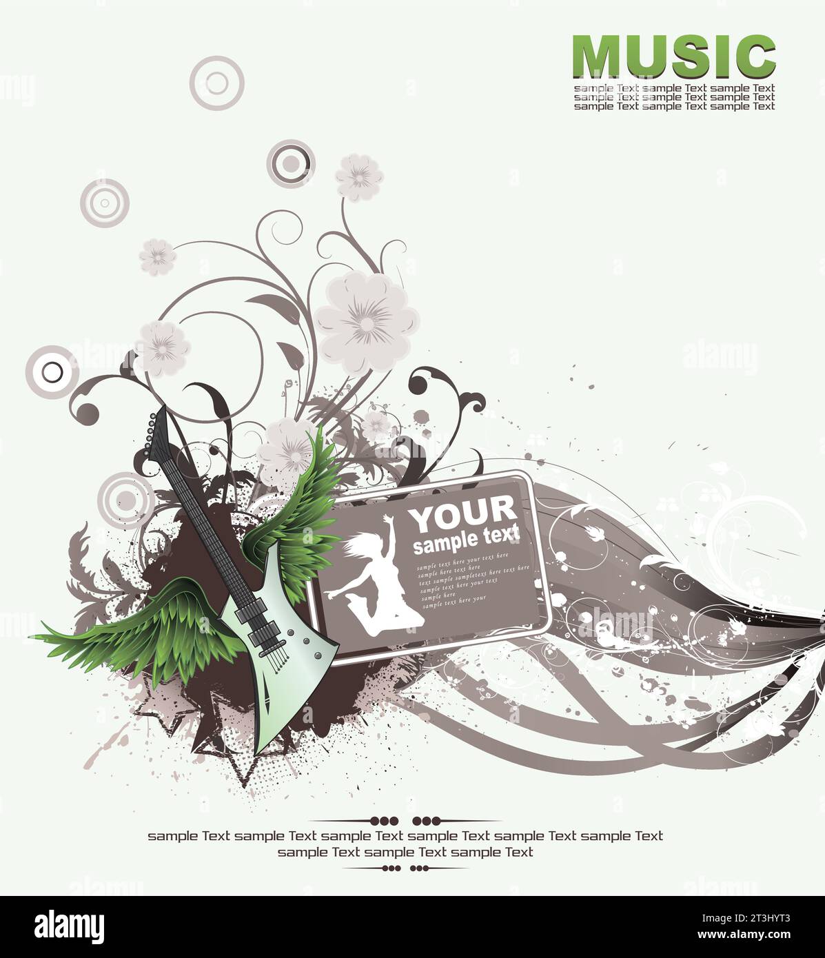 Royalty free background music Stock Vector Images - Alamy