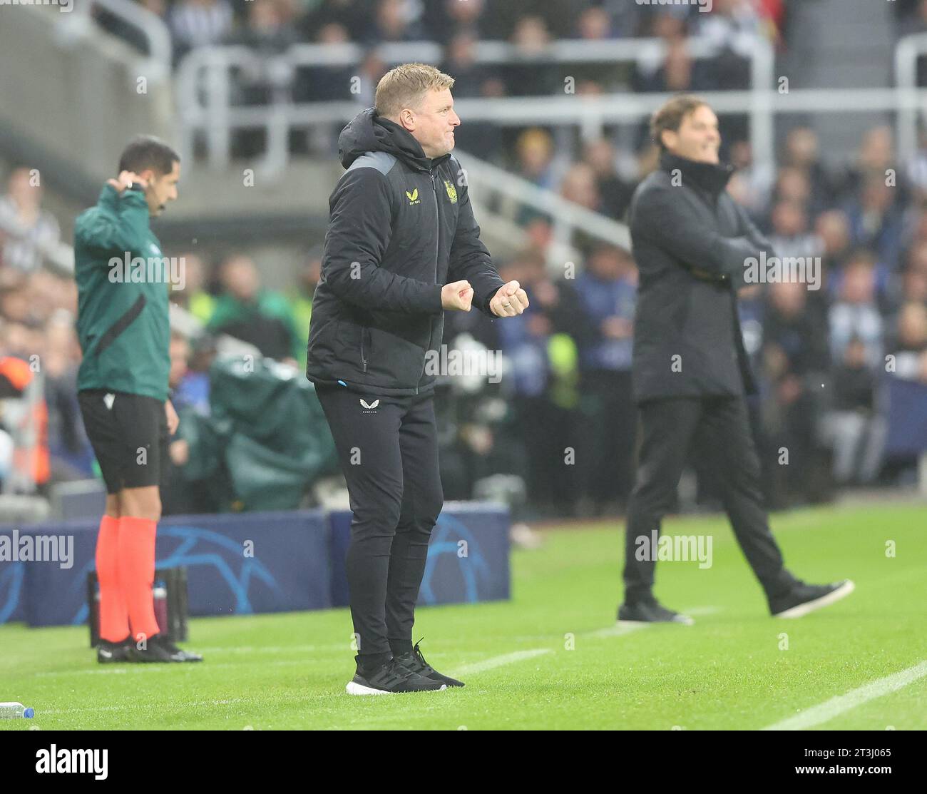 Eddie howe newcastle champions league hi-res stock photography and ...