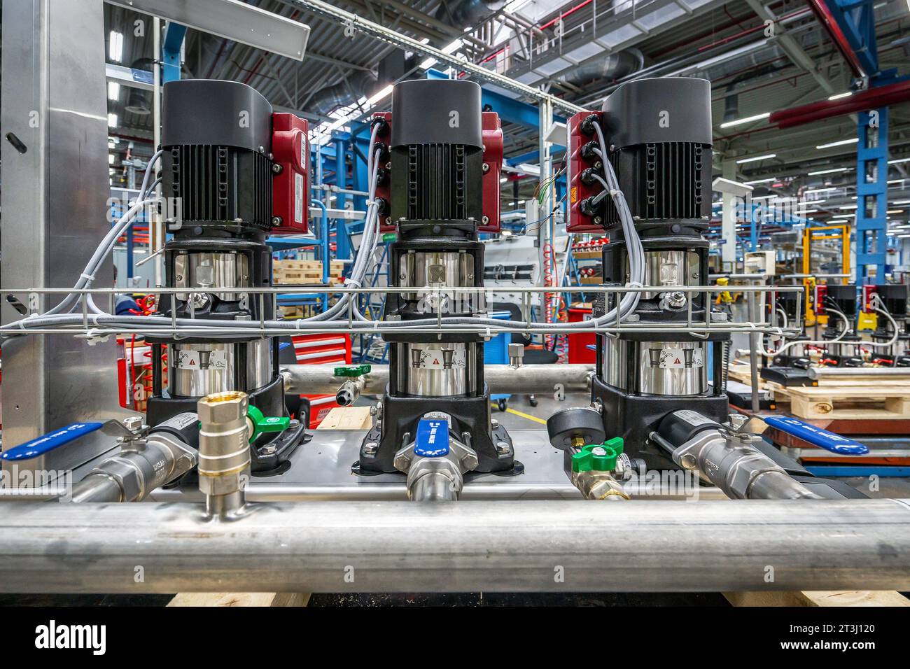Modern grey electric motors hi-res stock photography and images - Alamy