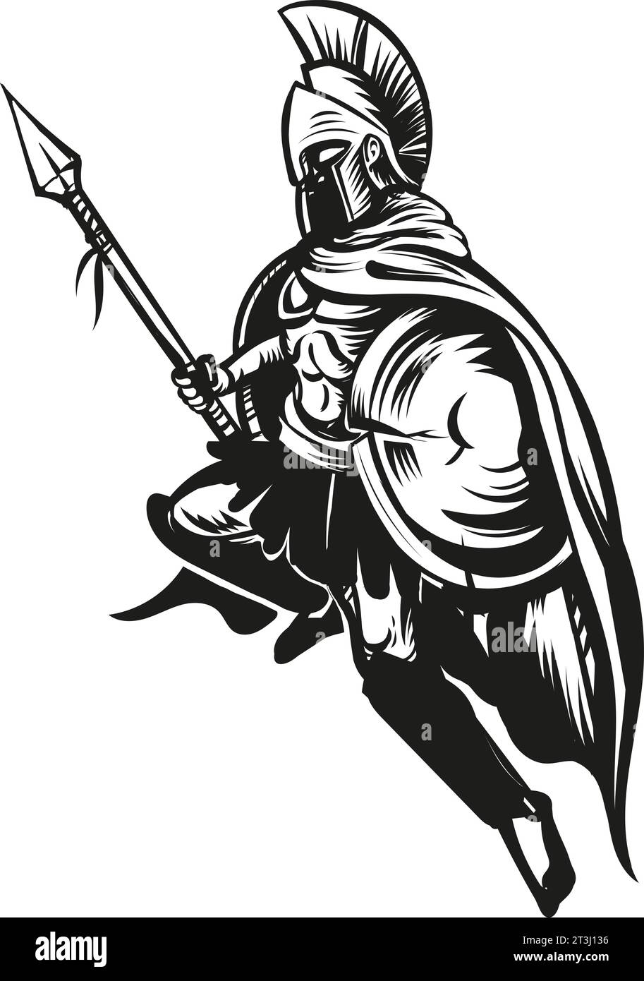 Gladiator vector roman warrior character in armor Stock Vector Image ...