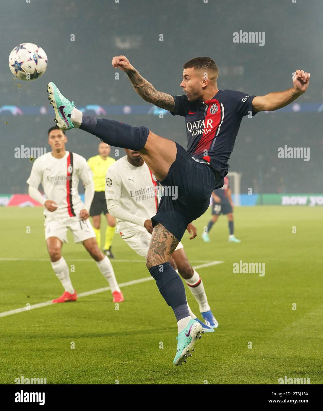 PSG's Lucas Hernandez during the UEFA Champions League Group F match at ...
