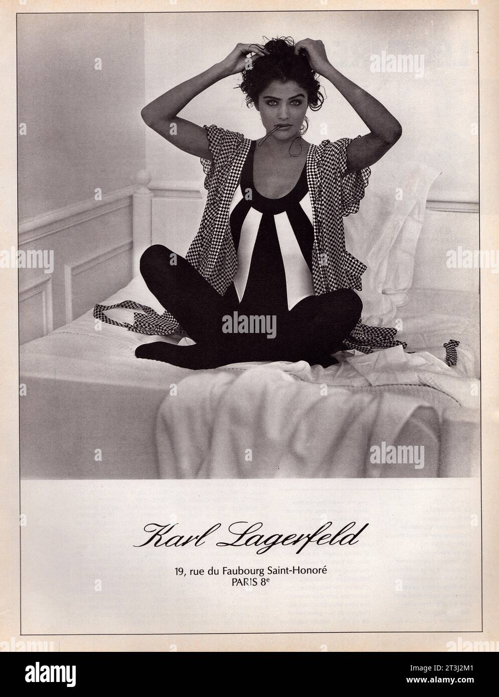 Helena Christianson in Karl Lagerfeld French commercial Karl Lagerfeld ...