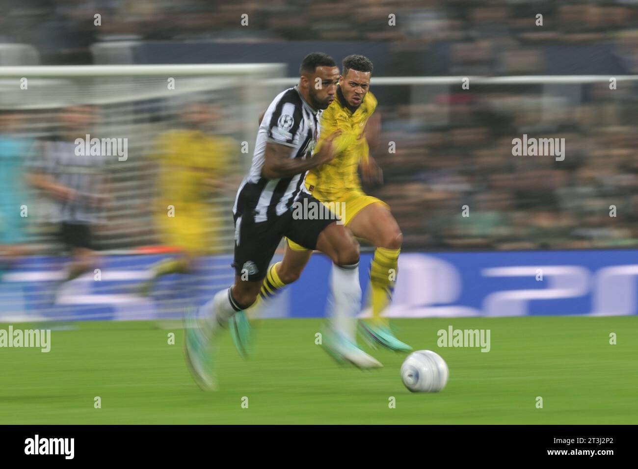 Newcastle, UK. 25th Oct, 2023. Callum Wilson #9 of Newcastle United ...
