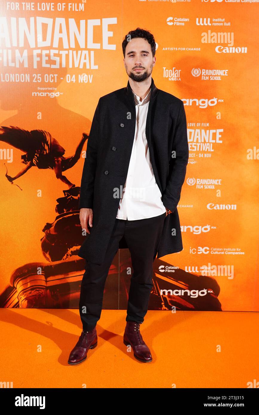 Stuart Gatt arriving for the Raindance Film Festival opening gala party ...