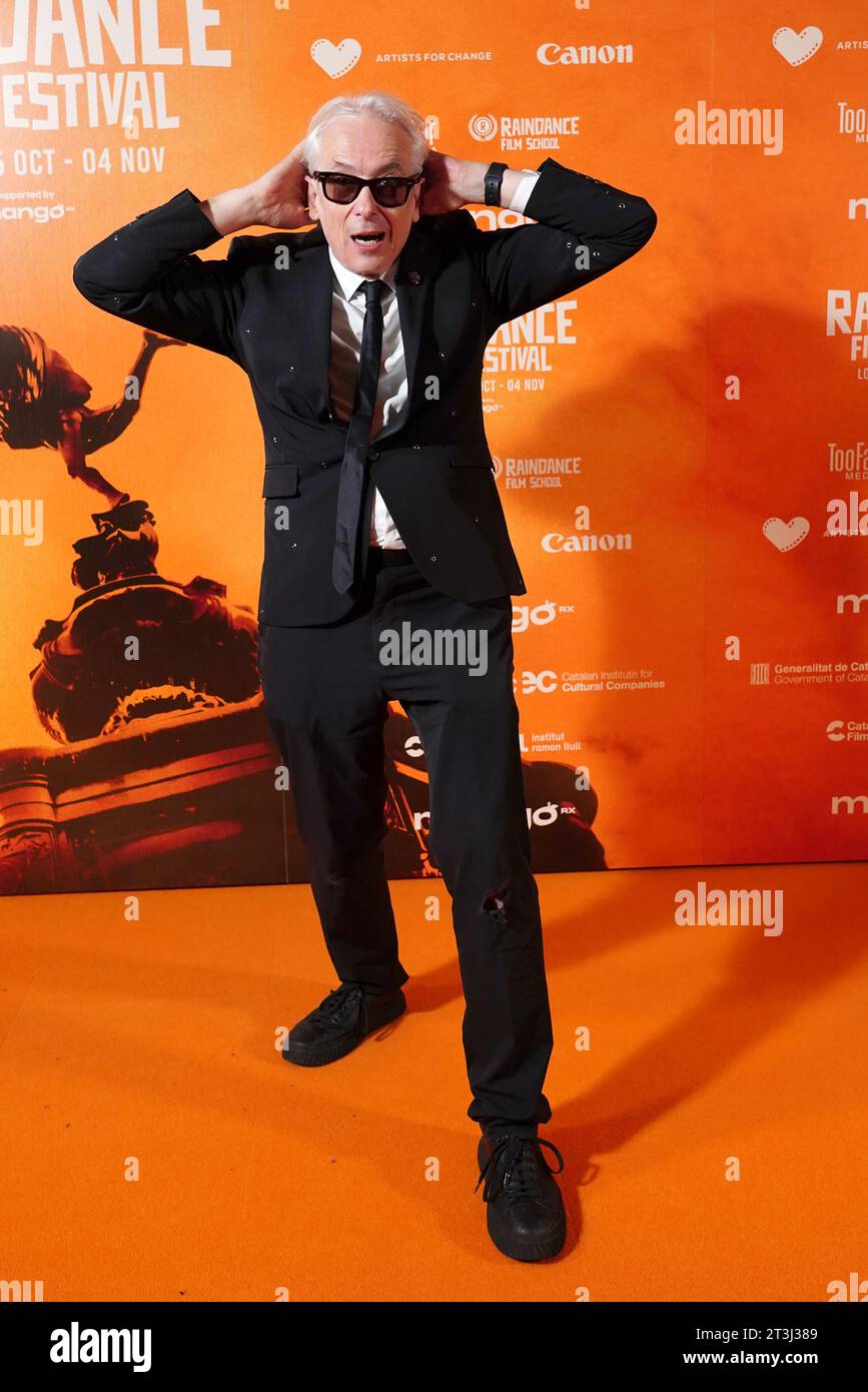 Elliot Grove arriving for the Raindance Film Festival opening gala ...