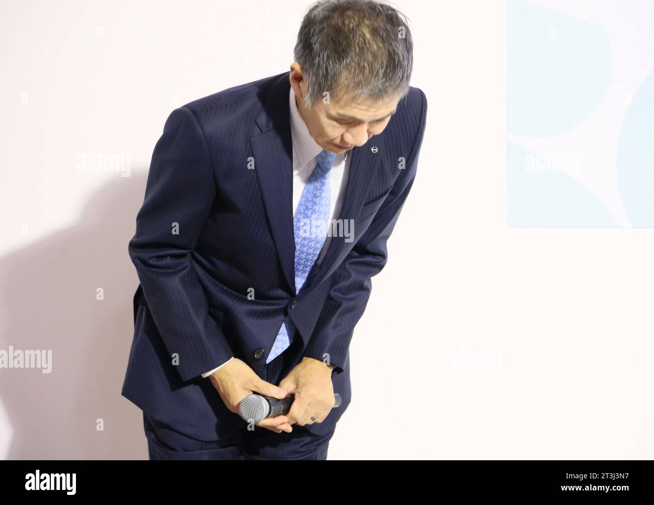 Tokyo, Japan. 25th Oct, 2023. Japan's automobile giant Toyota Motor's subsidiary Hino Motors ...