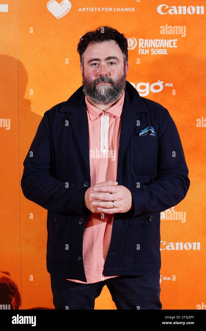 Celyn Jones arriving for the Raindance Film Festival opening gala party ...