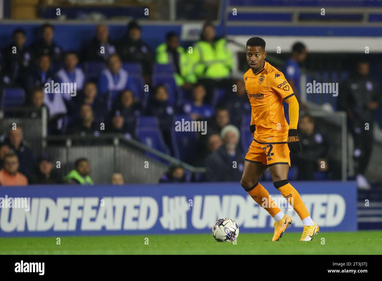 Jason Eyenga-Lokilo #22 of Hull City in action during the Sky Bet ...