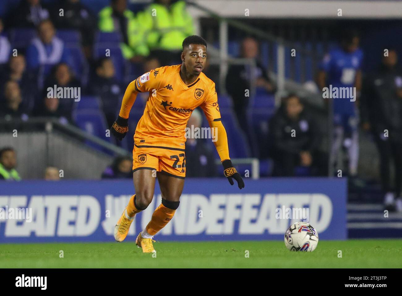 Jason Eyenga-Lokilo #22 of Hull City in action during the Sky Bet ...
