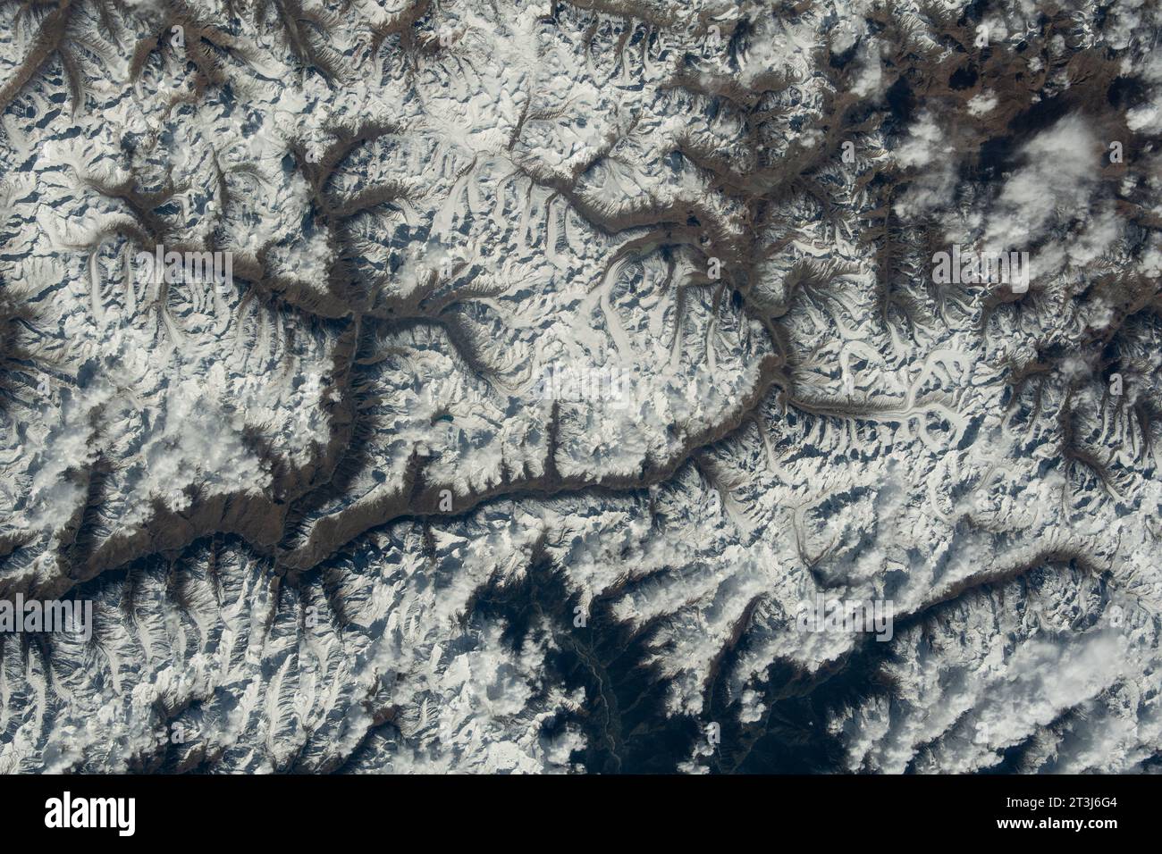 Earth Atmosphere. 19th Oct, 2023. Bordering Pakistan, China, and India ...