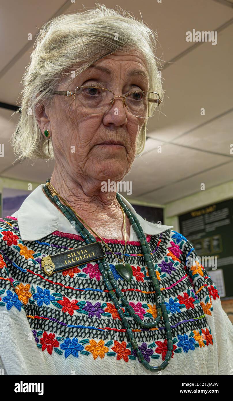 Guatemala, La Antigua - July 20, 2023: Jade Maya Museum. Silvia ...