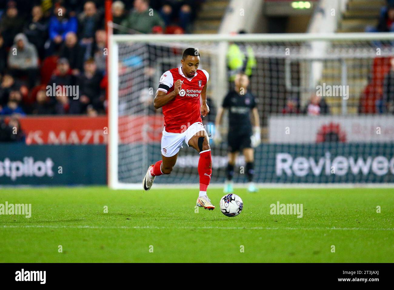 Rotherham, UK, 25/10/2023, AESSEAL New York Stadium, Rotherham, England ...