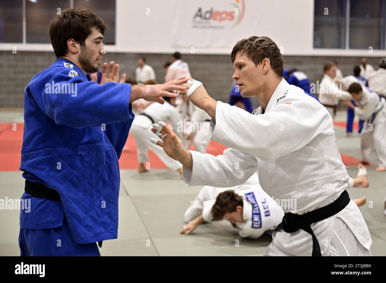 Gerpinnes, Belgium. 25th Oct, 2023. Belgian Abdul-Malik Umayev and ...