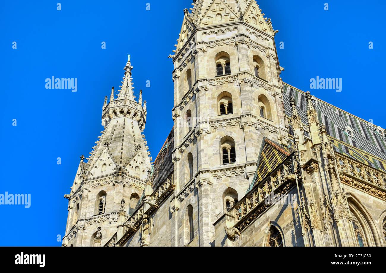 Wien, Stephansdom, Riesentor, romanisch, Portal, Eingang, Österreich ...