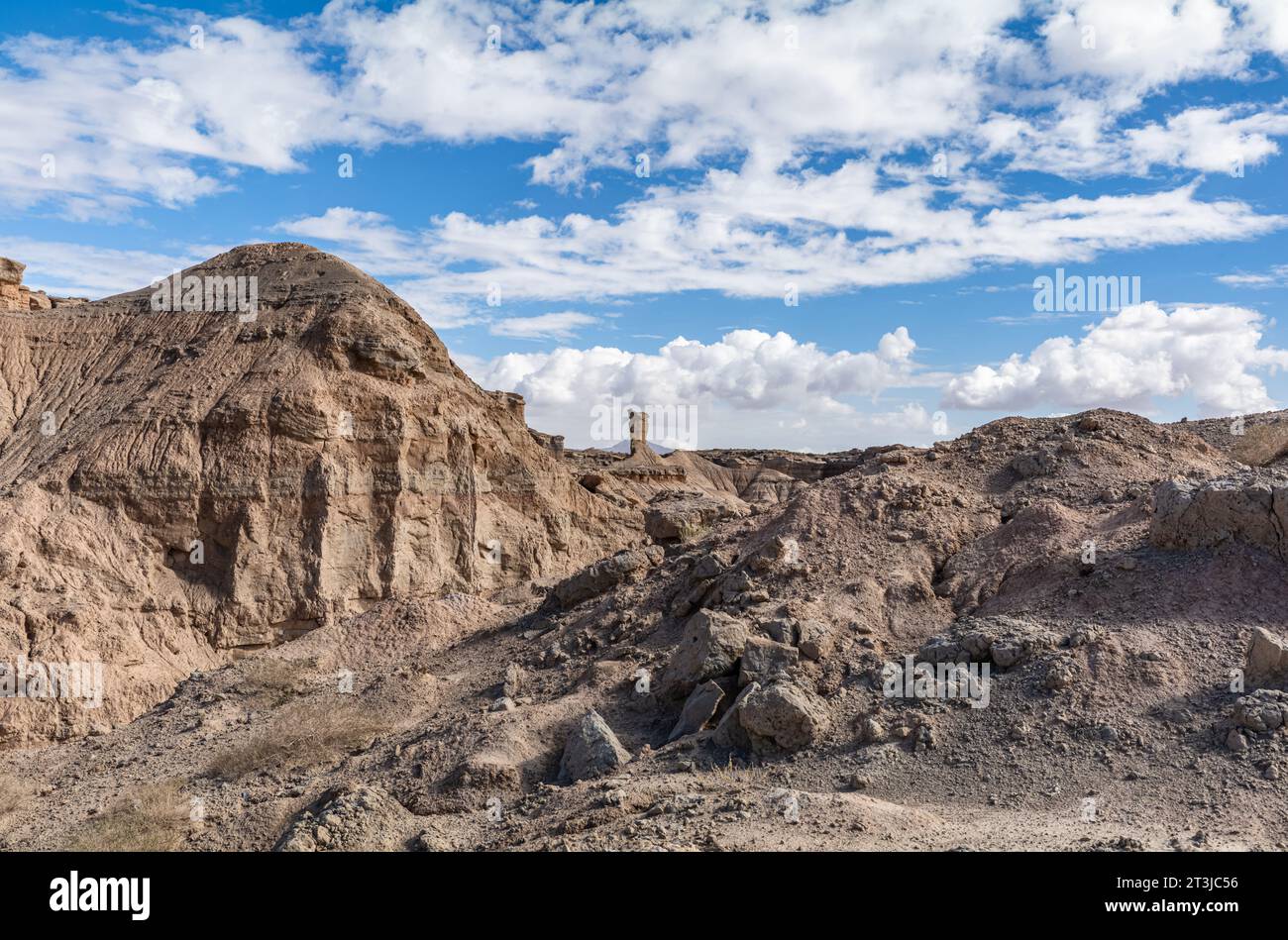 Yadan Landform on the Desert of Xinjiang, China Stock Photo - Alamy