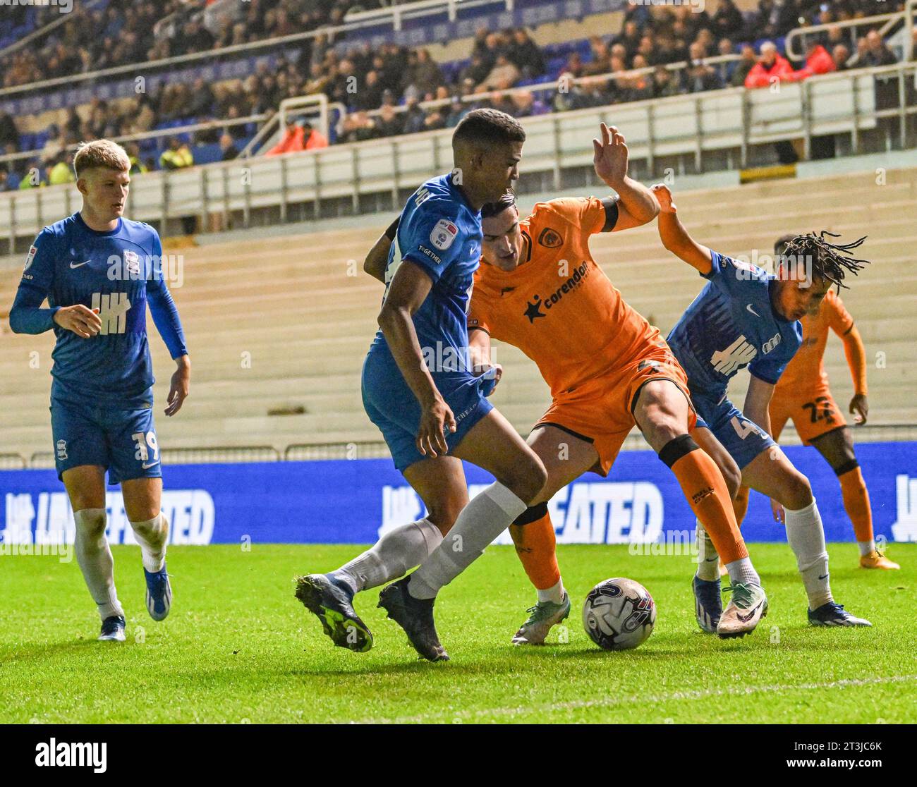 25th October 2023; St Andrews, Birmingham, West Midlands, England; EFL ...
