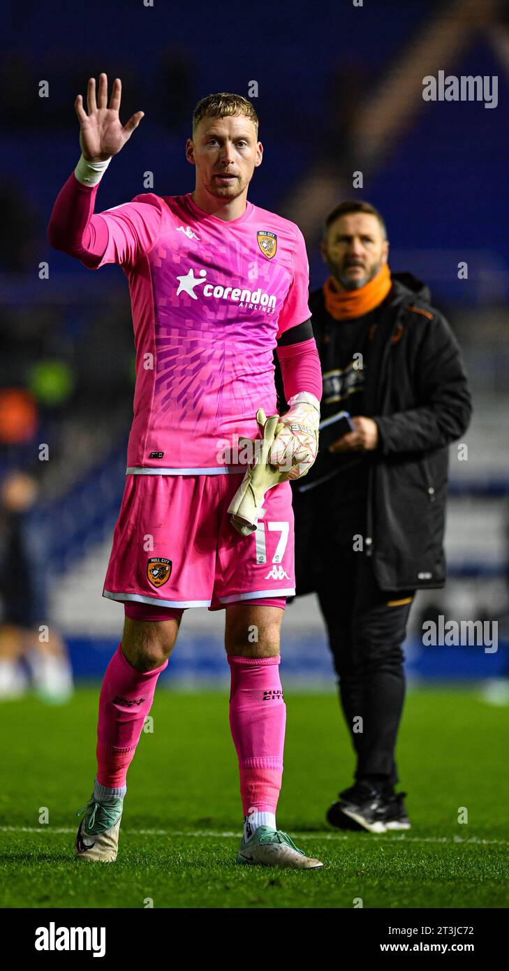 25th October 2023; St Andrews, Birmingham, West Midlands, England; EFL Championship Football ...