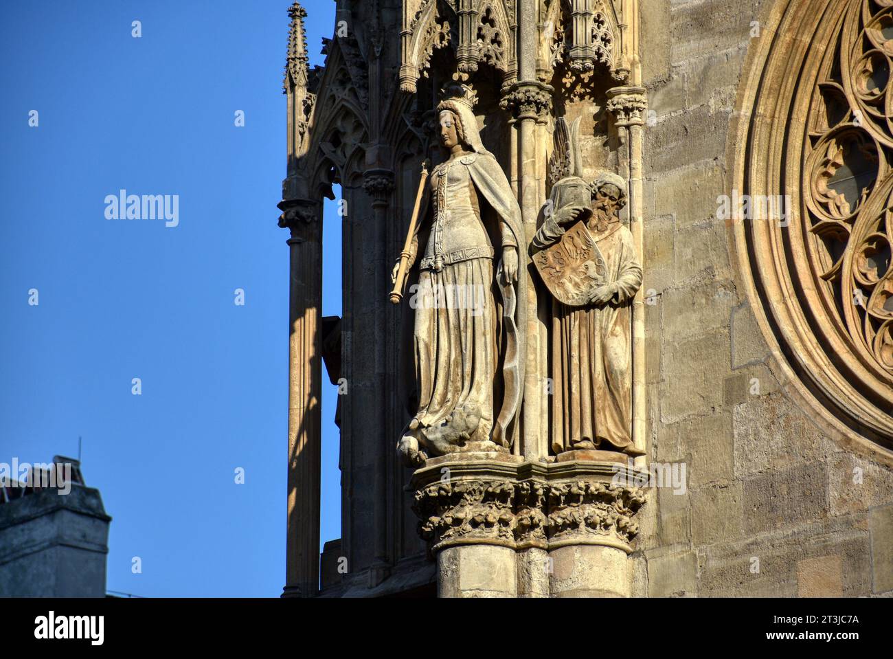 Wien, Stephansdom, Riesentor, romanisch, Portal, Eingang, Österreich ...