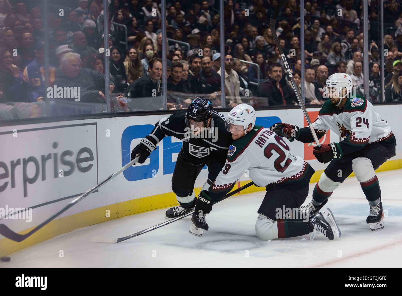 Los Angeles, California, USA. 24th Oct, 2023. ANZE KOPITAR of the NHL's ...