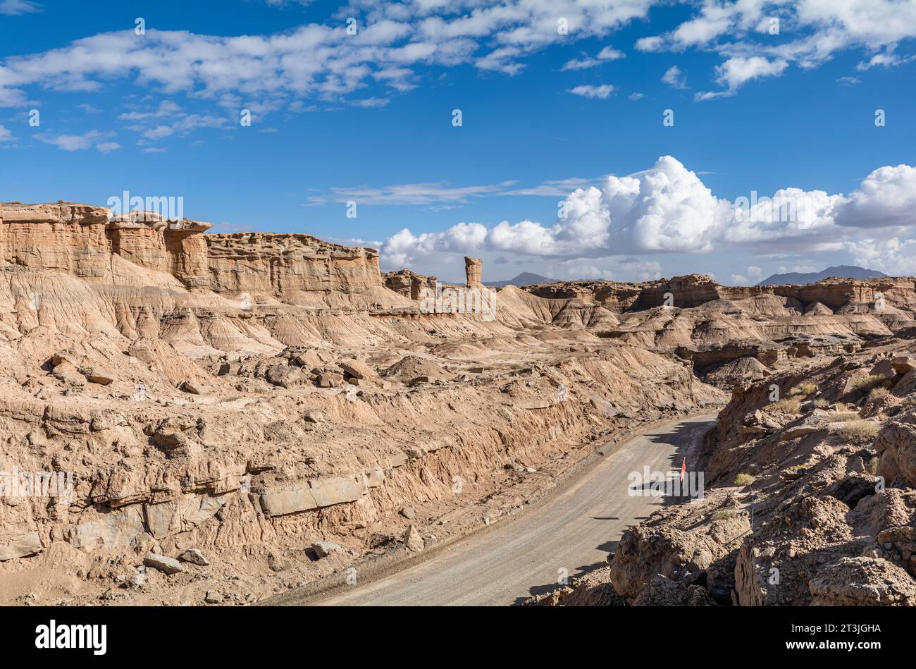 Yadan Landform on the Desert of Xinjiang, China Stock Photo - Alamy