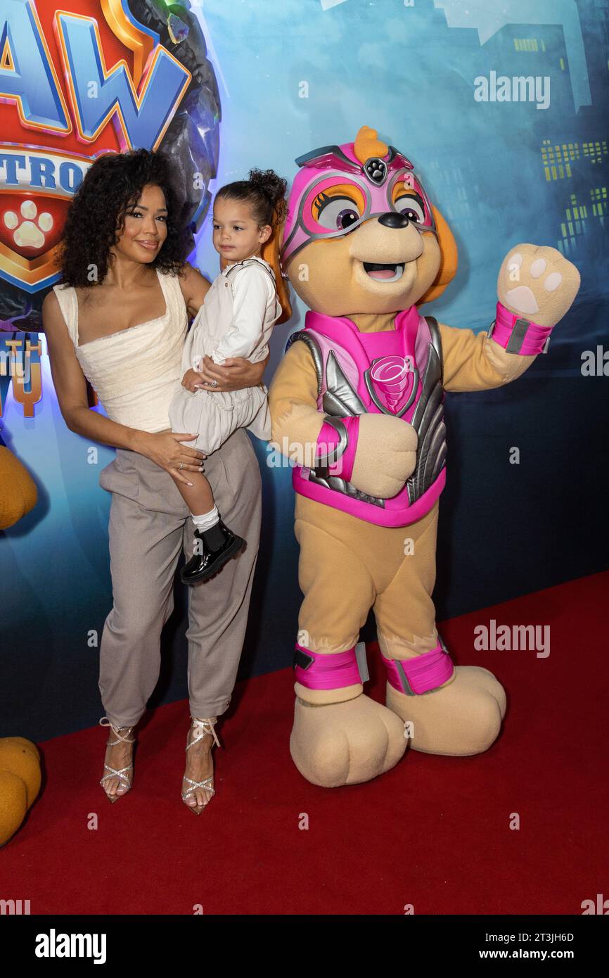 Guests attend Paw Patrol 'The Mighty Movie' Gala Screening at Cineworld ...