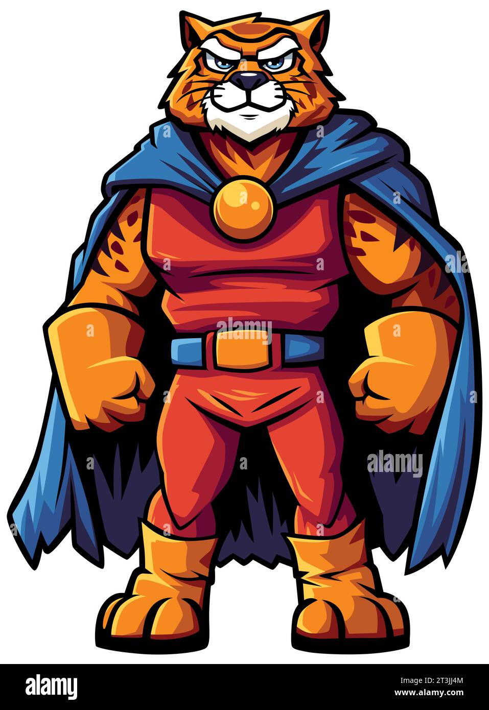 Tiger outfit man Stock Vector Images - Alamy