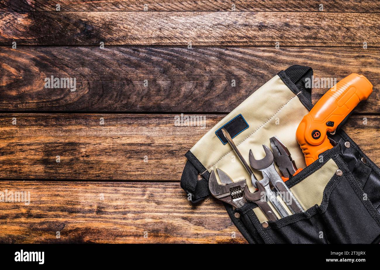 Tool bag hi-res stock photography and images - Alamy