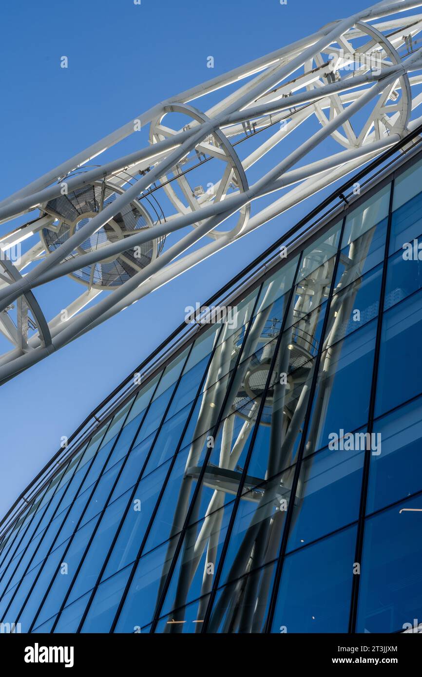 Exterior view of Wembley stadium,Brent,London,England,UK Stock Photo ...