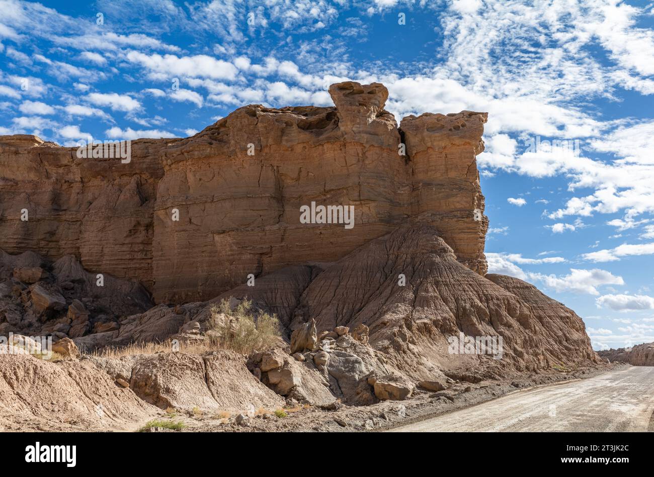 Yadan Landform on the Desert of Xinjiang, China Stock Photo - Alamy